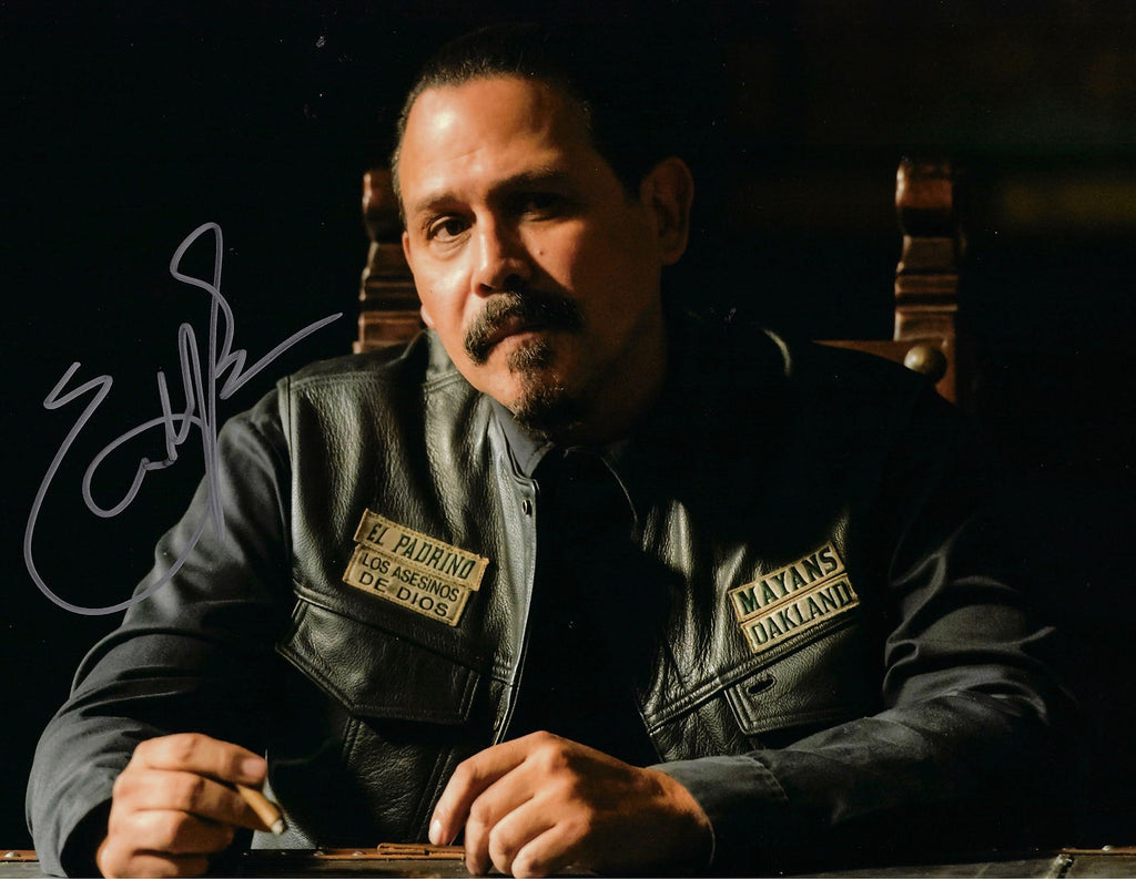 EMILIO RIVERA SIGNED ALVAREZ SONS OF ANARCHY MAYANS 14x11 PHOTO 4 (AFT