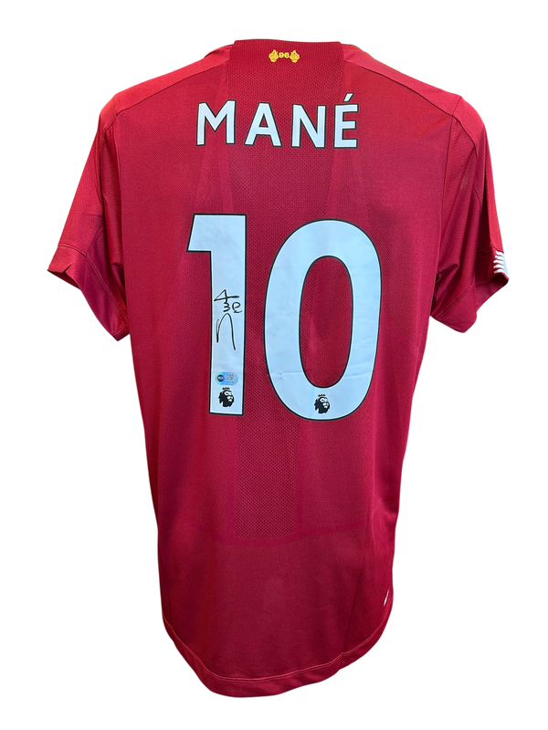 SADIO MANE SIGNED LIVERPOOL FC 2019/20 HOME SHIRT (ACG CERT AG17199)