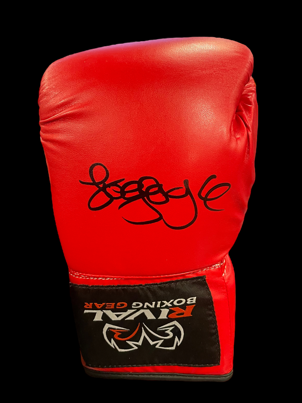 JOE JOYCE THE JUGGERNAUT SIGNED RED RIVAL AUTOGRAPH BOXING GLOVE (AFTA